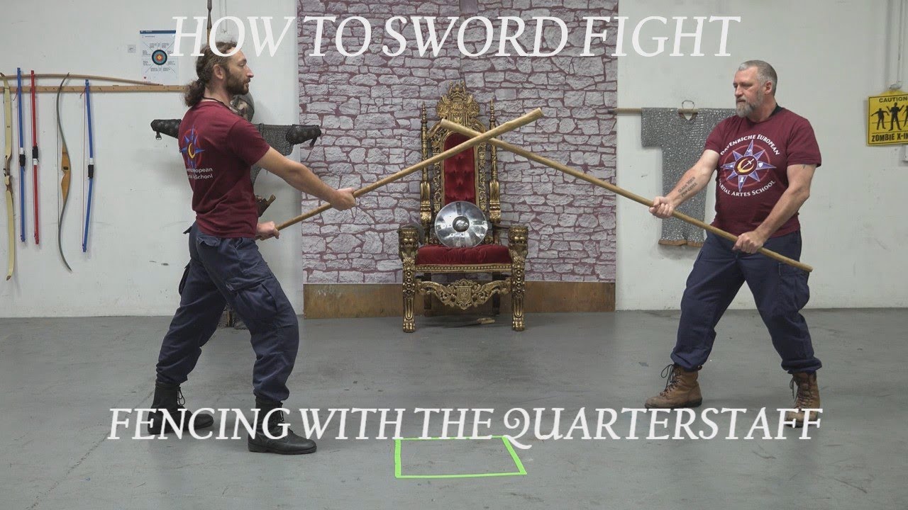 Fencing with the Quarterstaff - YouTube