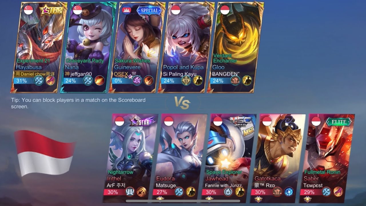 Mobile legends hayabusa gameplay ninja skin with duo + caption - YouTube