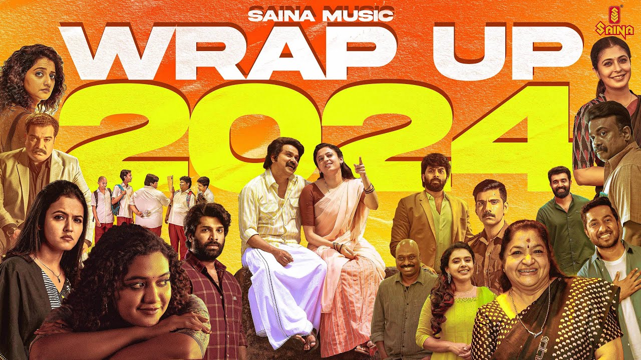 Saina Music Wrap Up 2024 | Malayalam Songs | Recap | Vineeth ...