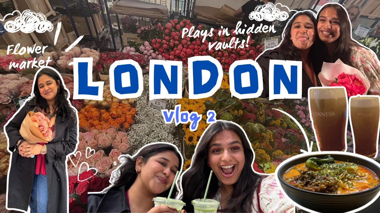 Non Touristy Activites to do in London + Mukbang | London Vlog 2 🥰🌸🍺🍜 ...