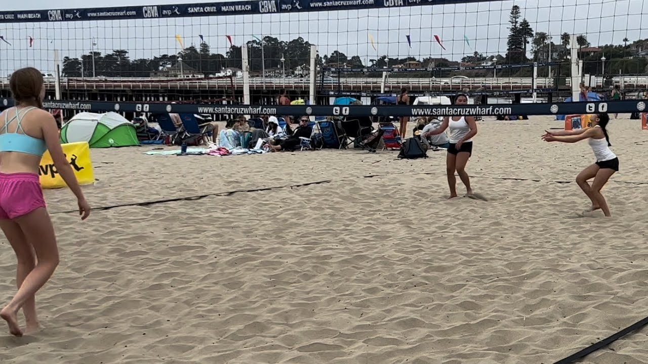 Sienna Rivera CBVA 14U - 7/19/23 - Santa Cruz Beach Volleyball ...