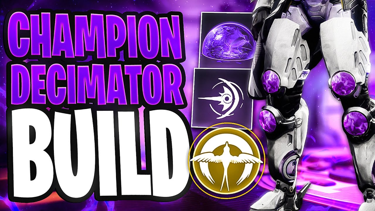 The Champion Decimator Void Titan Build for Season 23 | Destiny 2 Void ...
