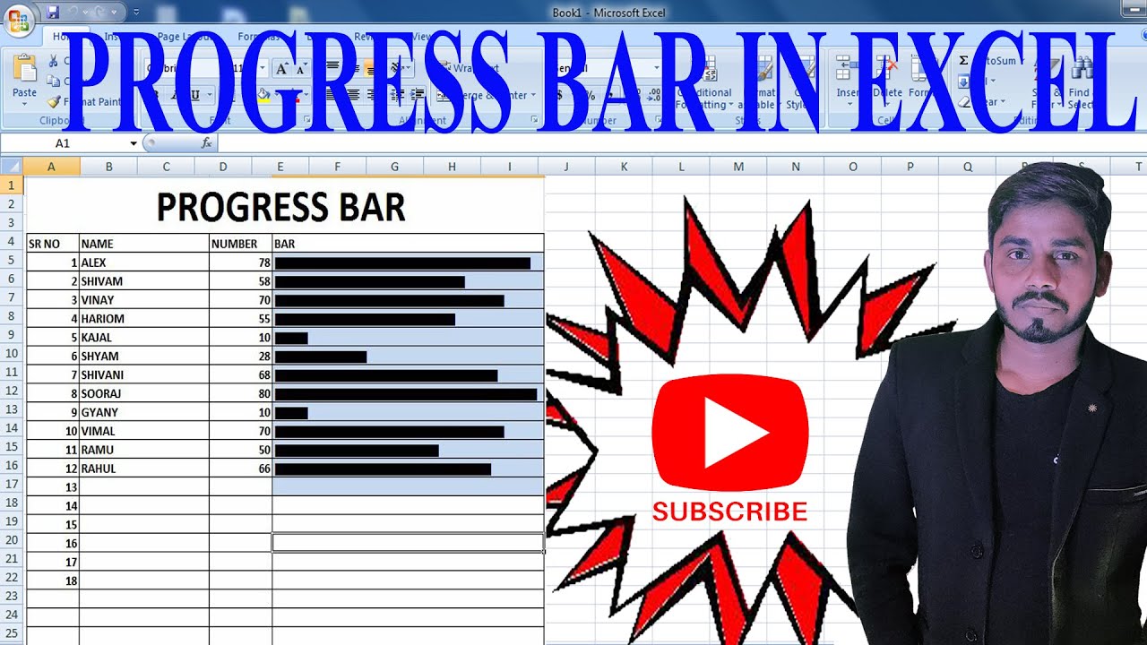 Excel Me Progress Bar Kaise Banaye How To Create Progress Bar In excel-me-progress-bar-kaise-banaye-how-to-create-progress-bar-in
