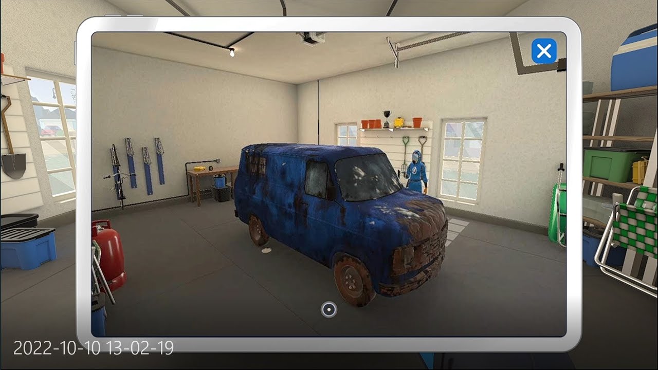 PowerWash Simulator. Career Mode Mission #1 Clean the Van. - YouTube