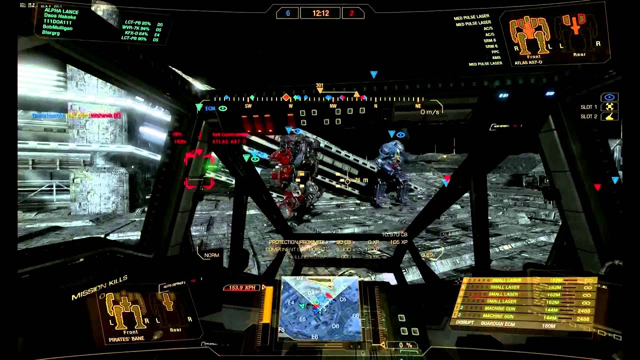 Mechwarrior Online - ECM Locust PAY TO WIN - YouTube