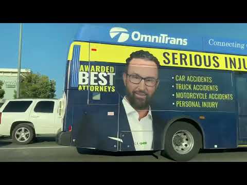 Omnitrans Foothill Transit @ Metrolink Trains At Upland Rancho ...