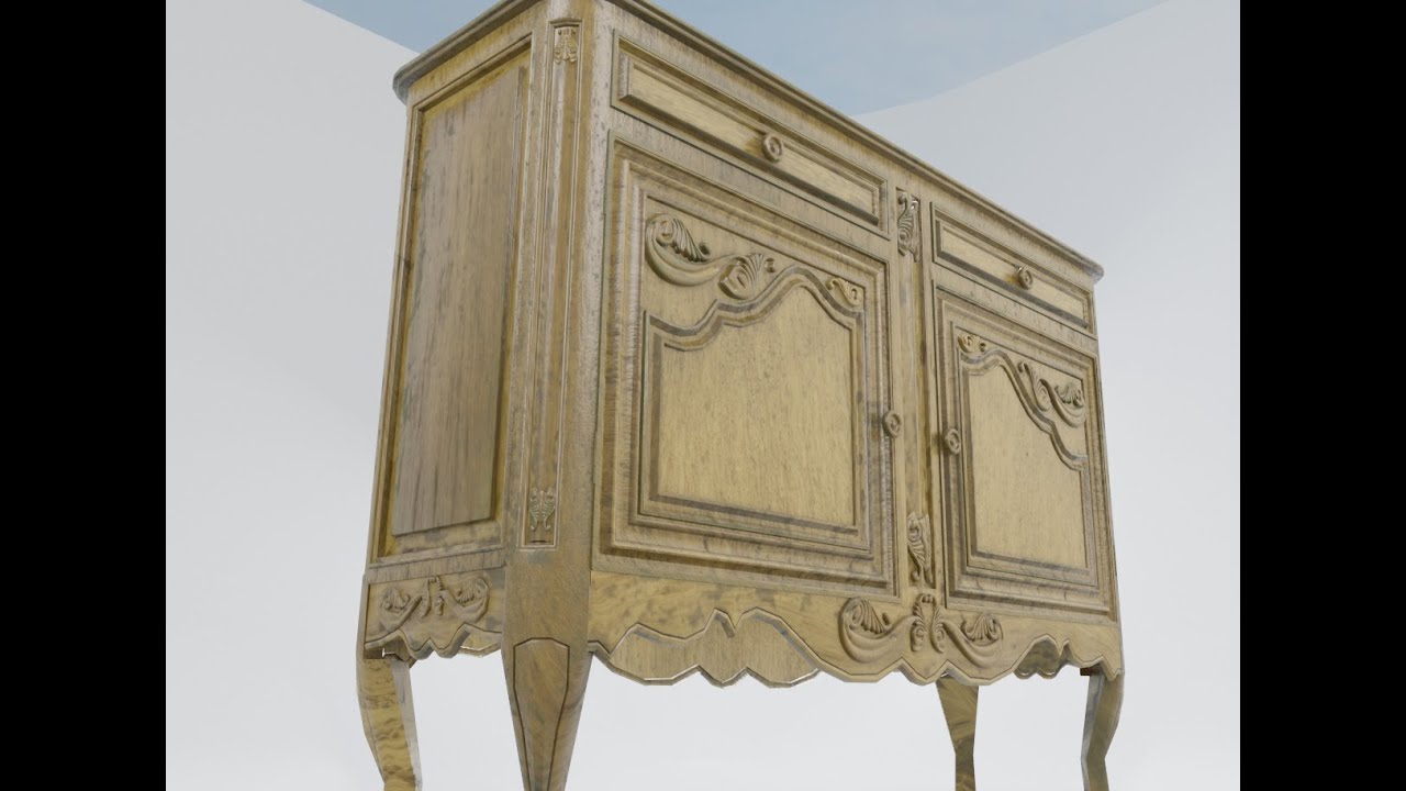 How to bake a cavity map in blender 2.8 tutorial - YouTube