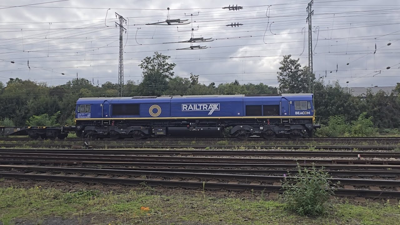 DB BR266 Durchfahrt Koblenz #train #güterzug #trainspotting #DB #zug # ...