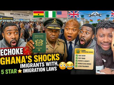 OMG🤣NIGERIANS🇳🇬GOES BOOT 👢 FOR BOOT WITH GHANA IMIGRATION LAWS🙆‍♀️