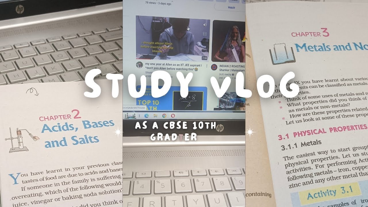 Study vlog as a CBSE 10th grader | Study vlog malayalam | Boards in 4 months #exam #studylog ...