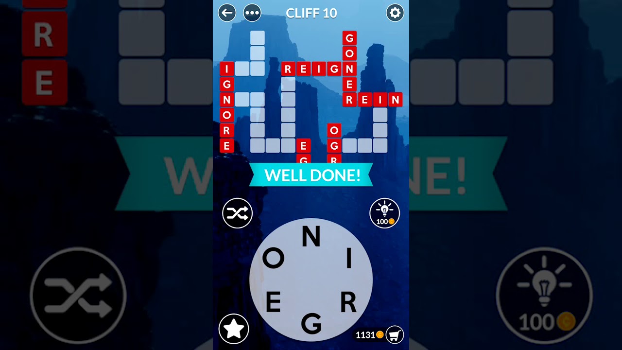 Wordscapes Cliff 10 | Wordscapes Answers - YouTube