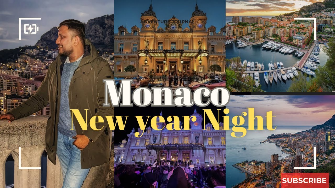 Firs time in Casino 🎰 Monaco 🇲🇨 New Year Night Celebration 🎉 🥳 ...