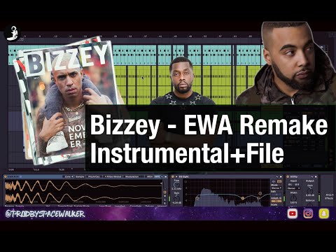 Bizzey - Ewa ft Mula B & LouiVos  INSTRUMENTAL REMAKE [Reprod Spacewalker]