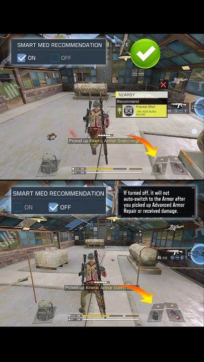 Smart Med Setting Tutorial in CODM BR 🔥💯Codmobile | CODM Pro Setting #shorts #codmbr #codm #cod ...