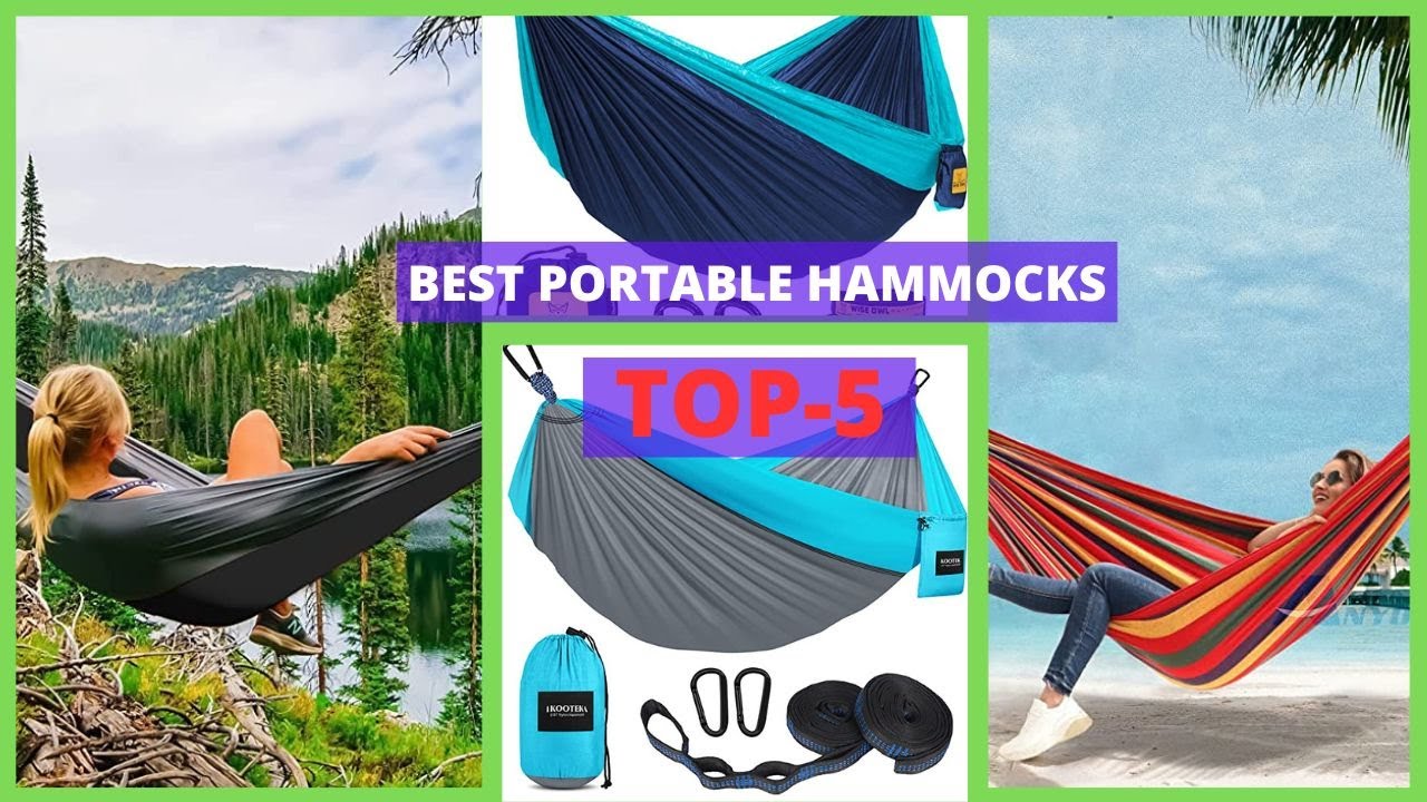 Best 5 Portable Hammocks | Best Portable Hammocks for Camping - YouTube
