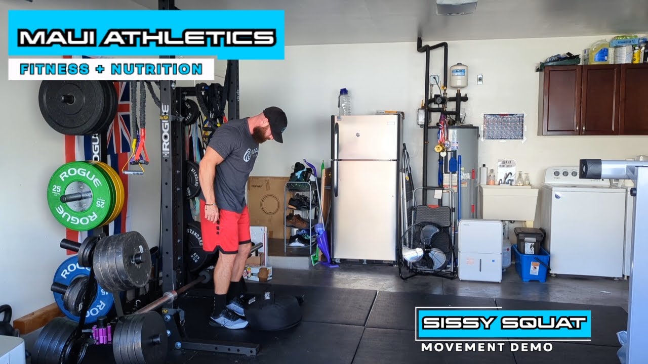 Sissy Squat Tutorial - YouTube