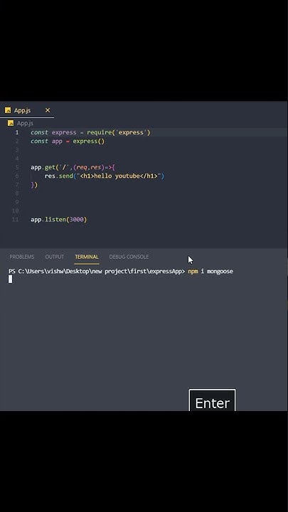 The Beginner's Guide to database connection with mongoDB - YouTube