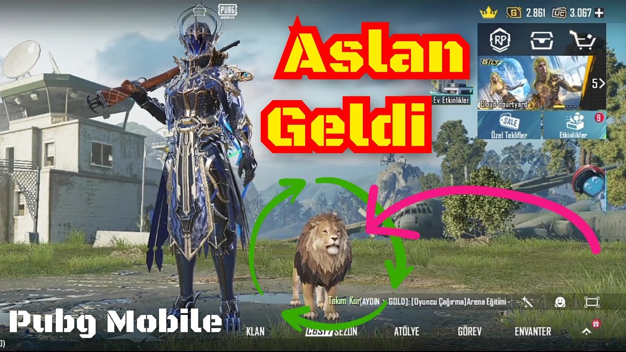 Aslan Geldi, Aldım 😮🎯 #pubgmobile #pubg - YouTube