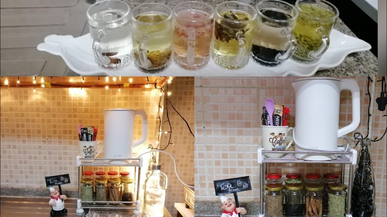 DIY Tea Corner | small Tea corner at your kitchen | DIY | Tea corner ...