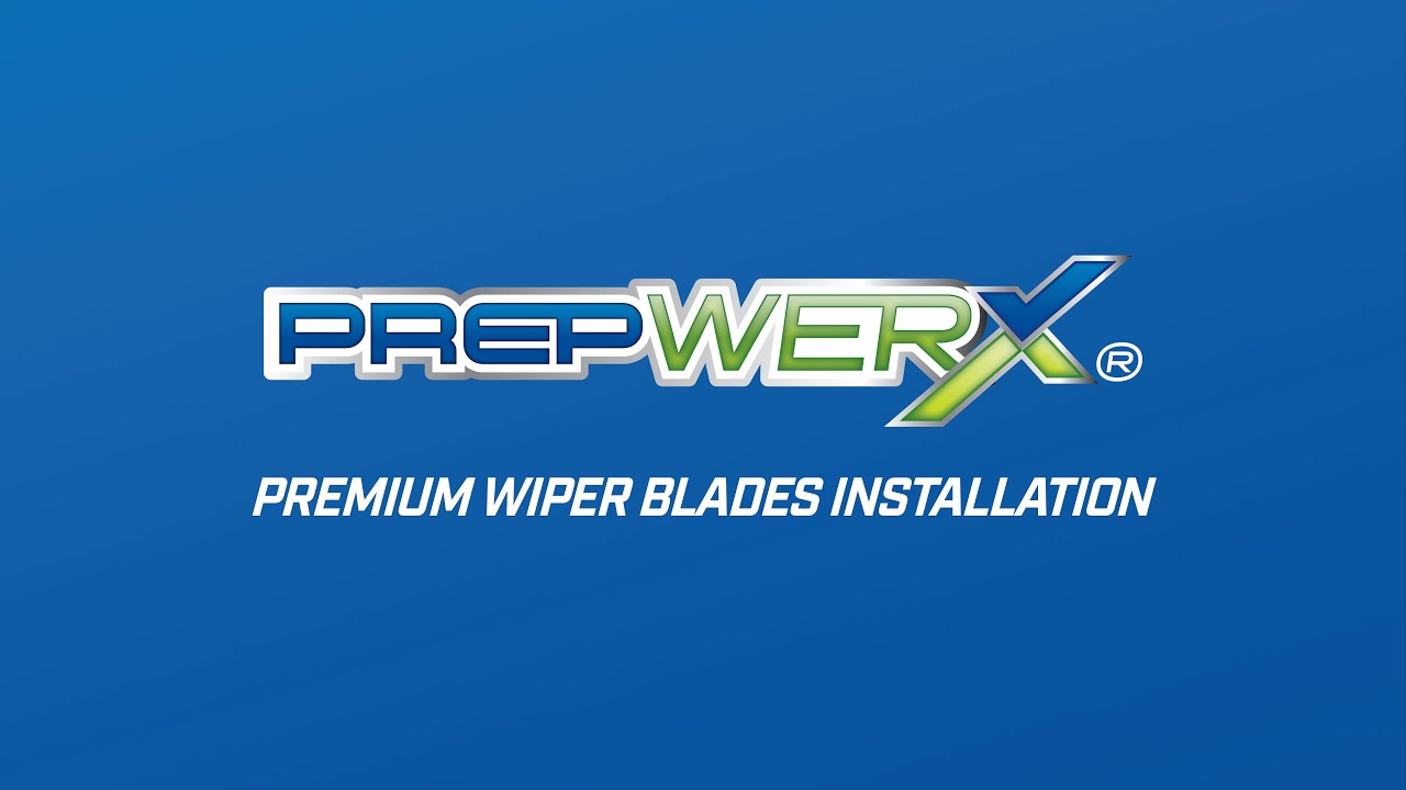 PrepWERX Premium Wiper Blade Installation - YouTube