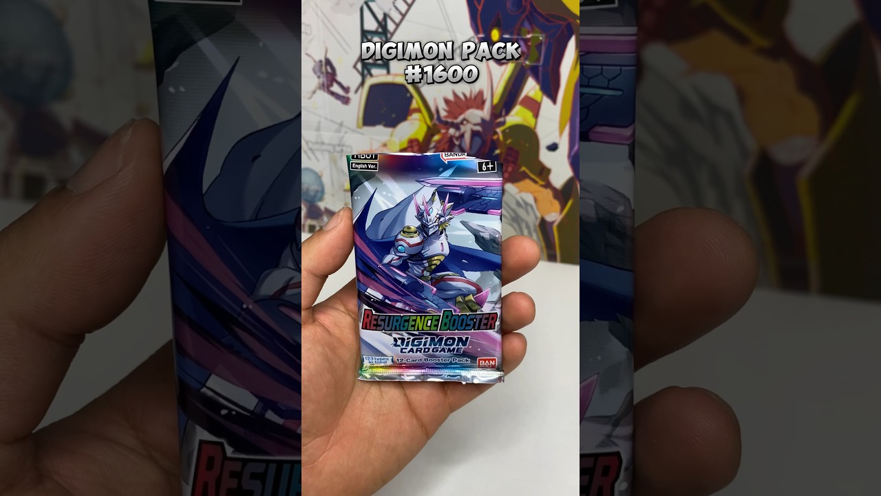 Digimon Pack #1600 RB-01 #digimoncardgame - YouTube