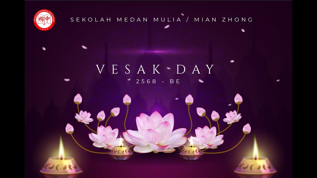 ACARA WAISAK MEDAN MULIA / MIAN ZHONG 2568 BE / 2024 - YouTube