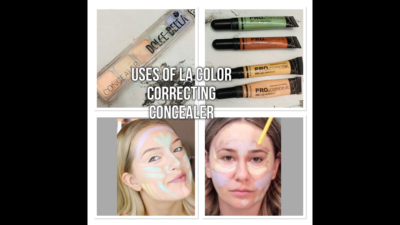 How to use color correcting concealer |full guide | lA pro concealer ...