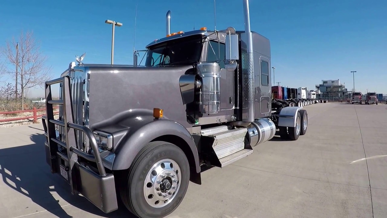 2016 Kenworth W900L Tractor - YouTube