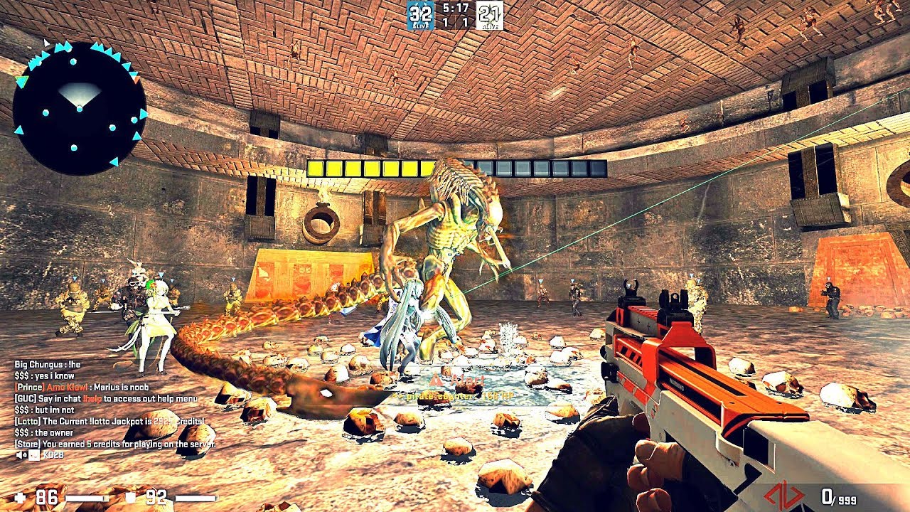 CS:GO · Zombie Escape Mod: ze_Alien_vs_Predator_v6gofix map - YouTube