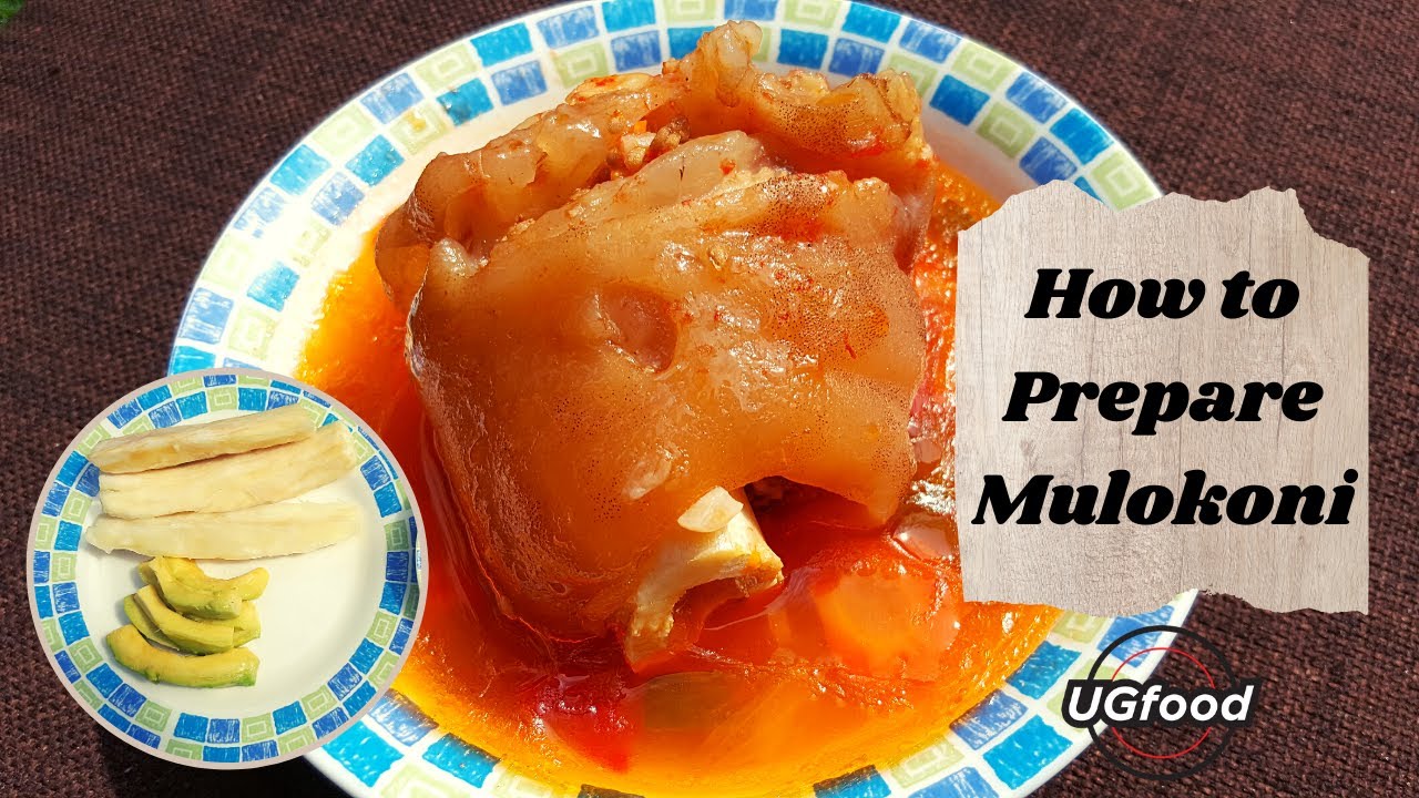 How to Prepare Mulokoni ( Cows leg ) - YouTube