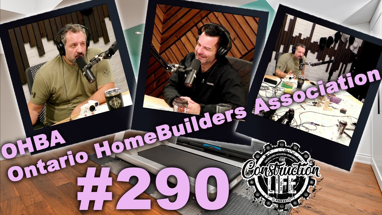 #290 Luca Bucci, CEO of the Ontario Home Builders Association, talks ...