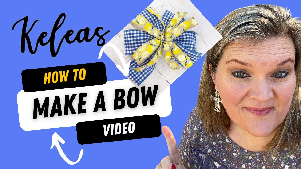 Wide Ribbon and Mixed Print Bows are beautiful for wreaths or floral ...