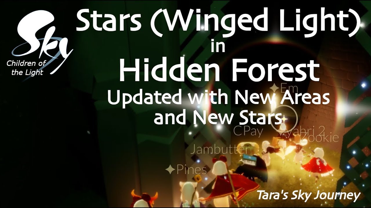 Sky: Children of the Light: Stars (Winged Light) in Hidden Forest ...