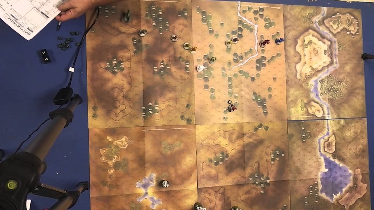 BATTLETECH BATREP Part 1 - YouTube