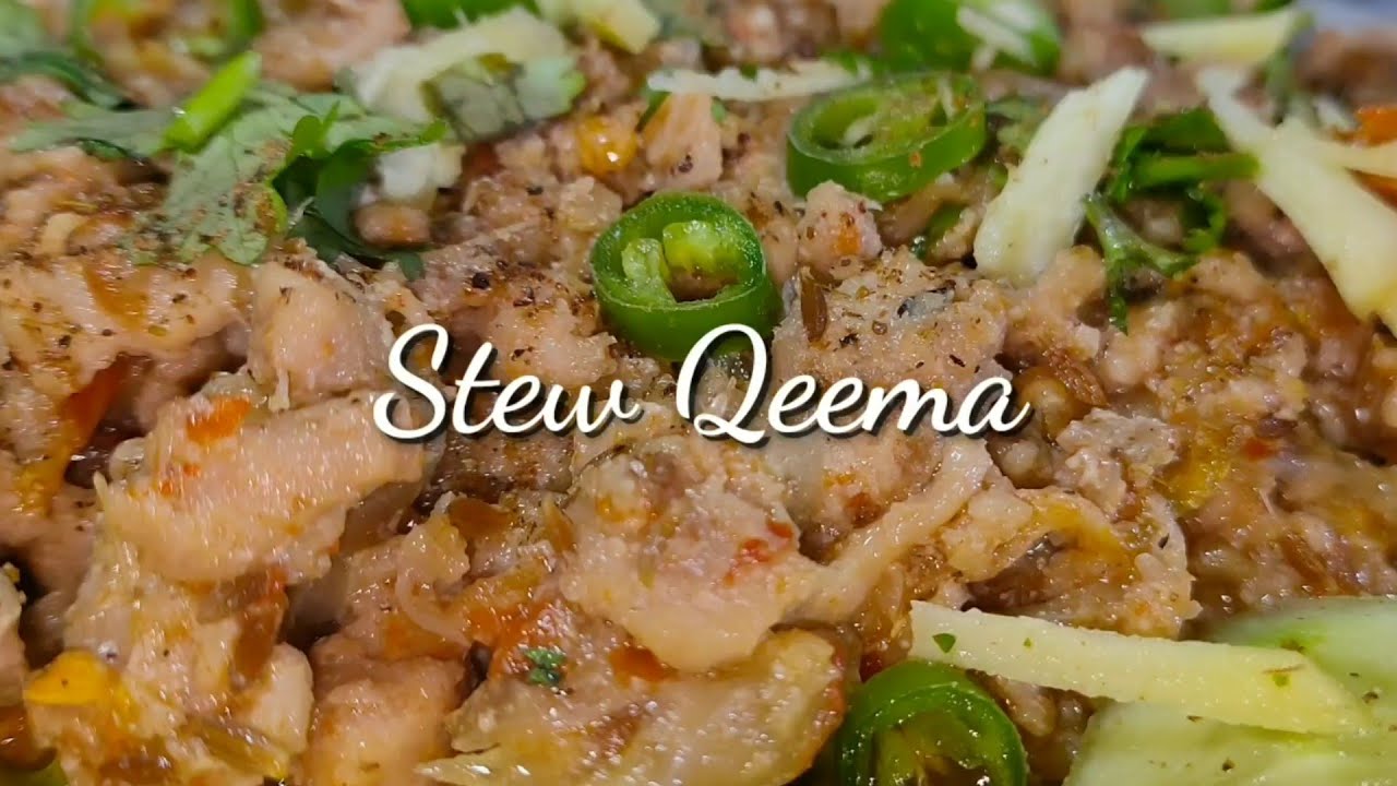 Stew Qeema best recipe|how to make quick Stew Qeema|Saas Bahu ka Tarkaa ...