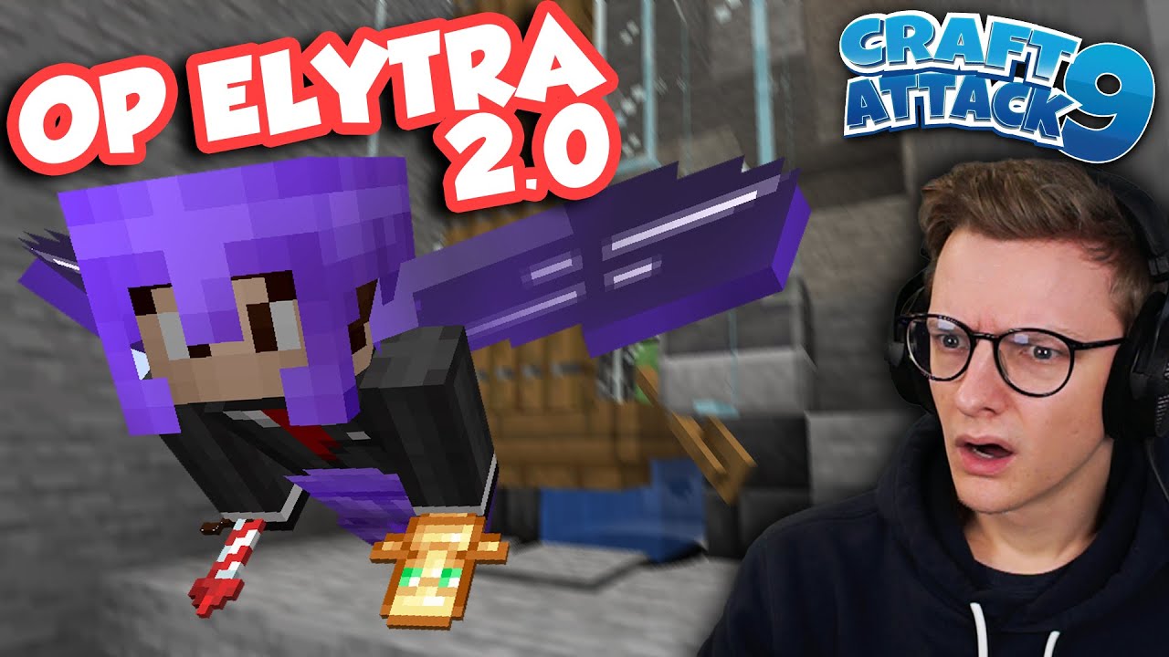 OP Elytra Launcher für @thejocraft! - CraftAttack 9! #65 - YouTube