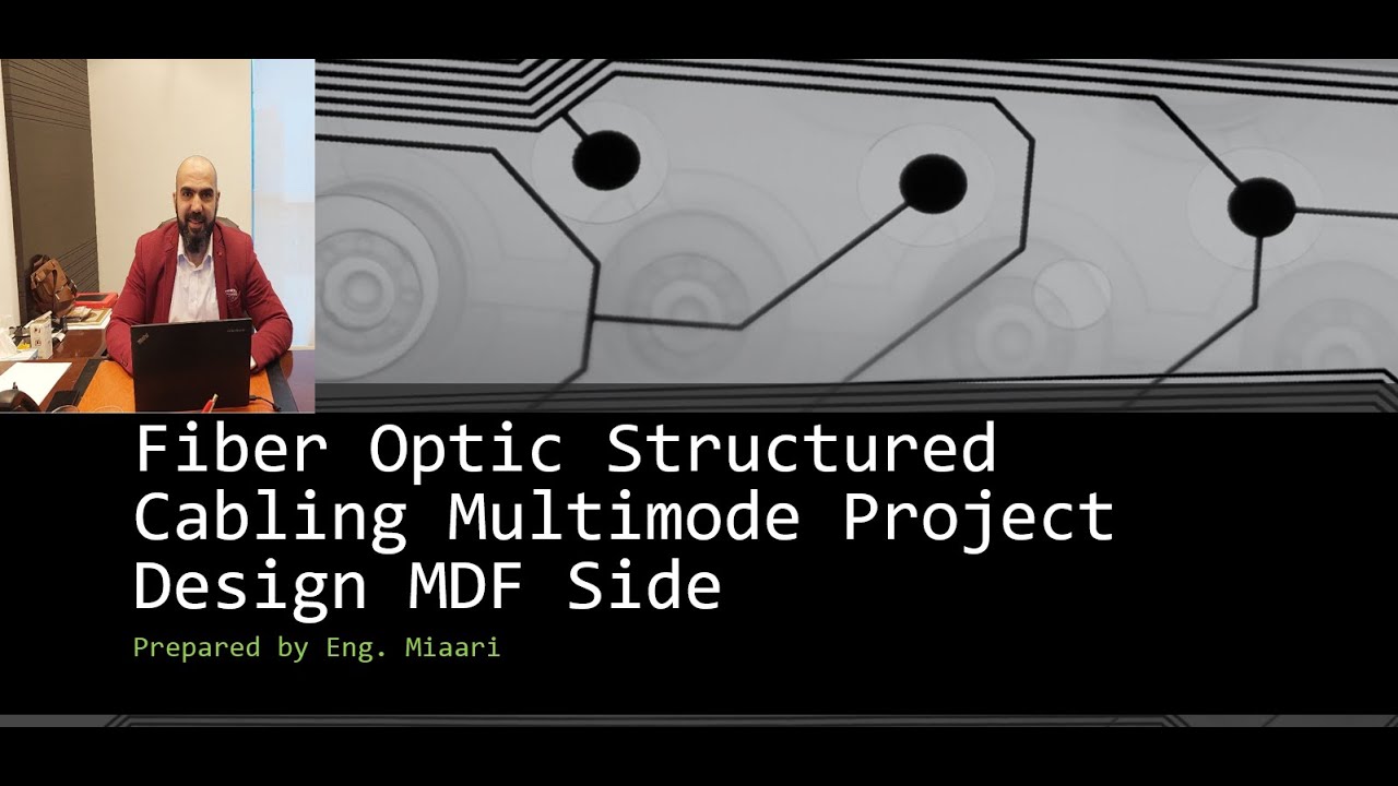 4-Fiber Optic Project Design Multimode MDF Side - YouTube