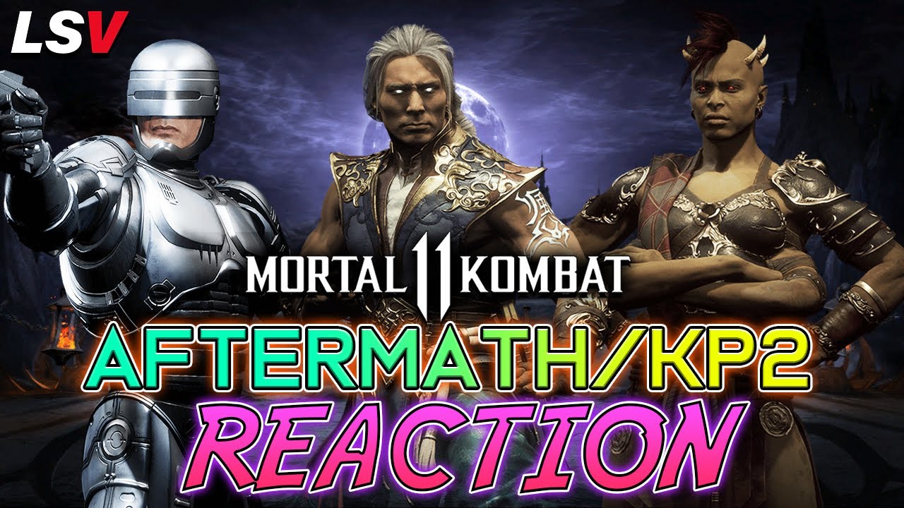 Aftermath Trailer | Kombat Pack 2 DLC Reveal | MK11(Lou Reaction ...
