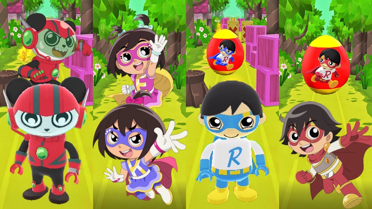Blue Titan TAKES ON All New Hero Costumes in Ryan's World the Movie ...