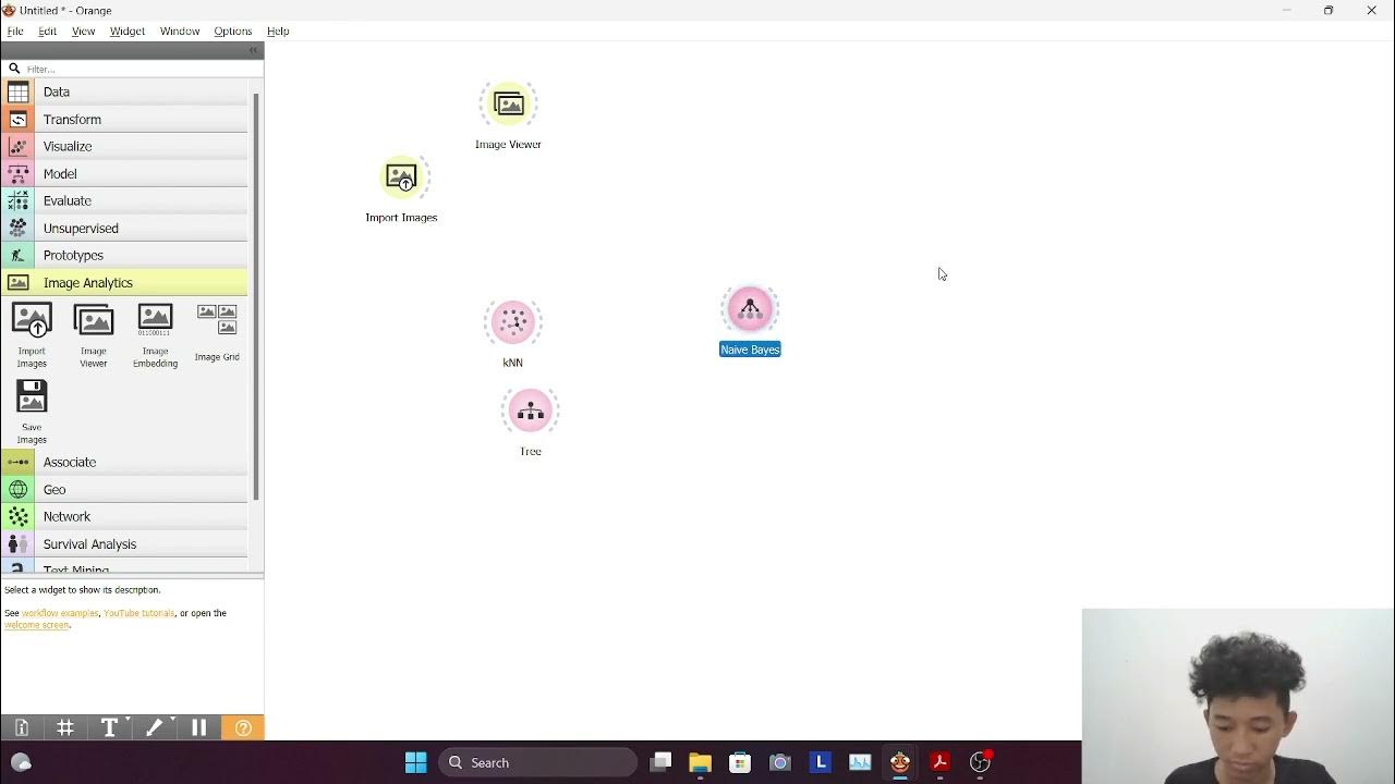 MACHINE LEARNING CLASSIFICATION TOOL ORANGE DATAMINING | METHODE kNN, TREE, NAIVE BAYES DATASET ...