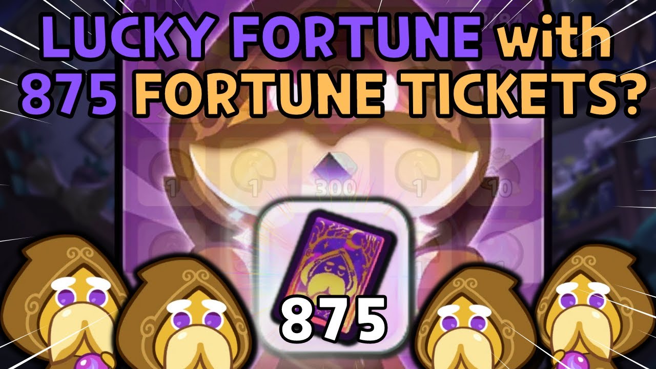 MORE = FORTUNES? 875 TICKET Prophet Cookie Gacha! | Cookie Run Kingdom ...
