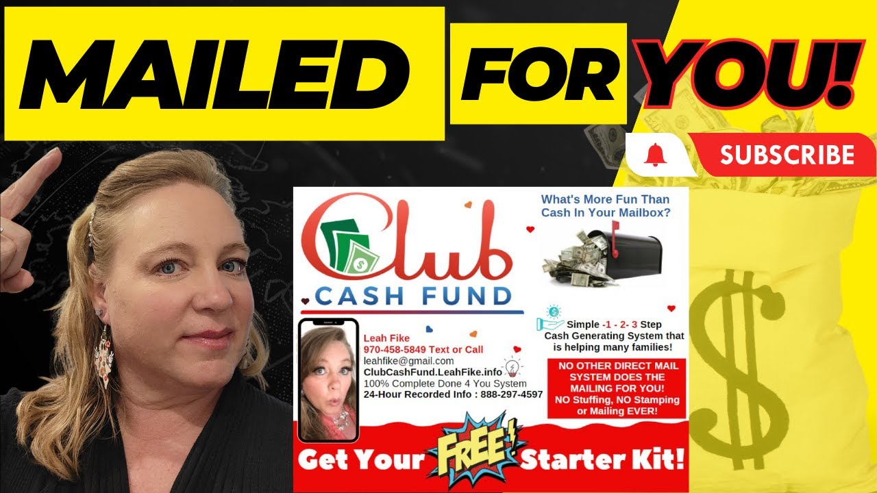 Club Cash Fund 2023 | Free Kits Mailed For You | High Ticket Pro ...
