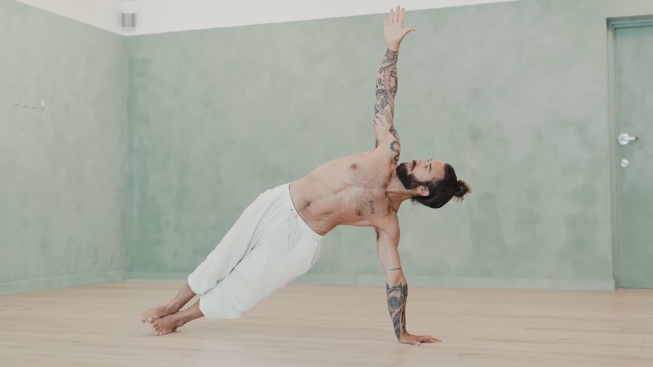 Core Strength Vinyasa Flow with Patrick Beach - YouTube
