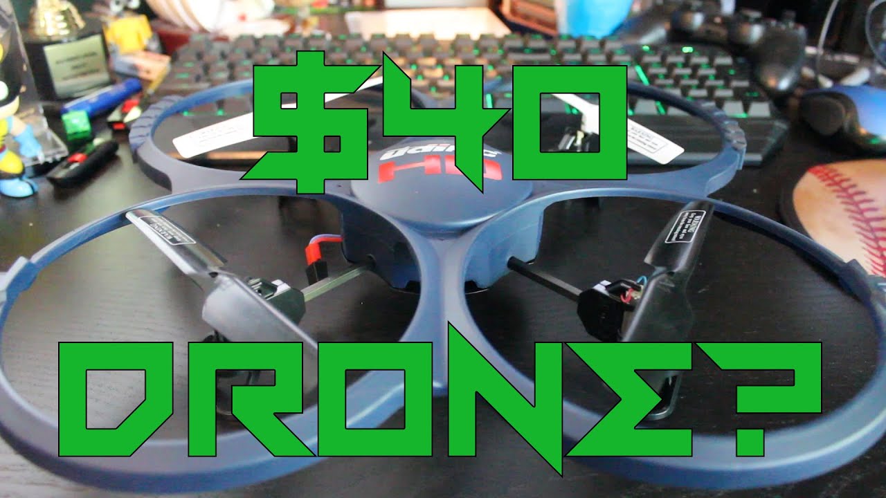 Drone for Under $40? - Discovery UDI RC U818A-1 Quadcopter Drone - YouTube