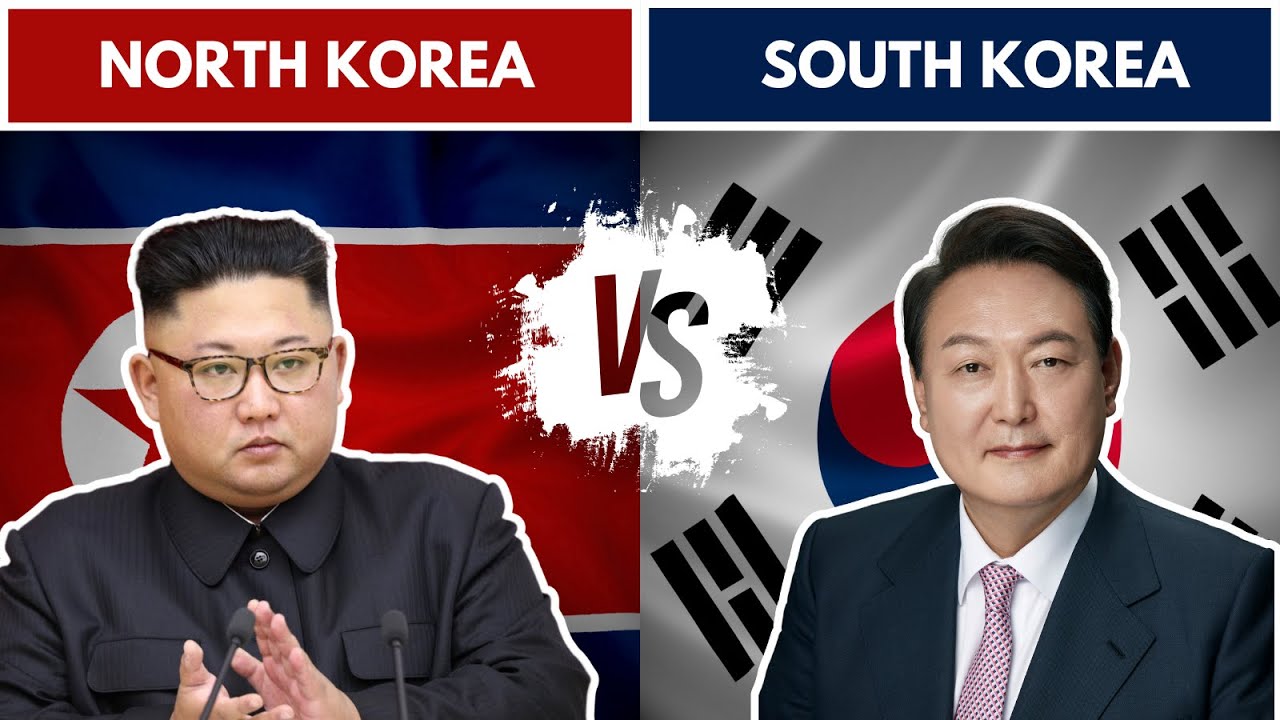 North Korea Vs South Korea - Country Comparison 2024 - YouTube