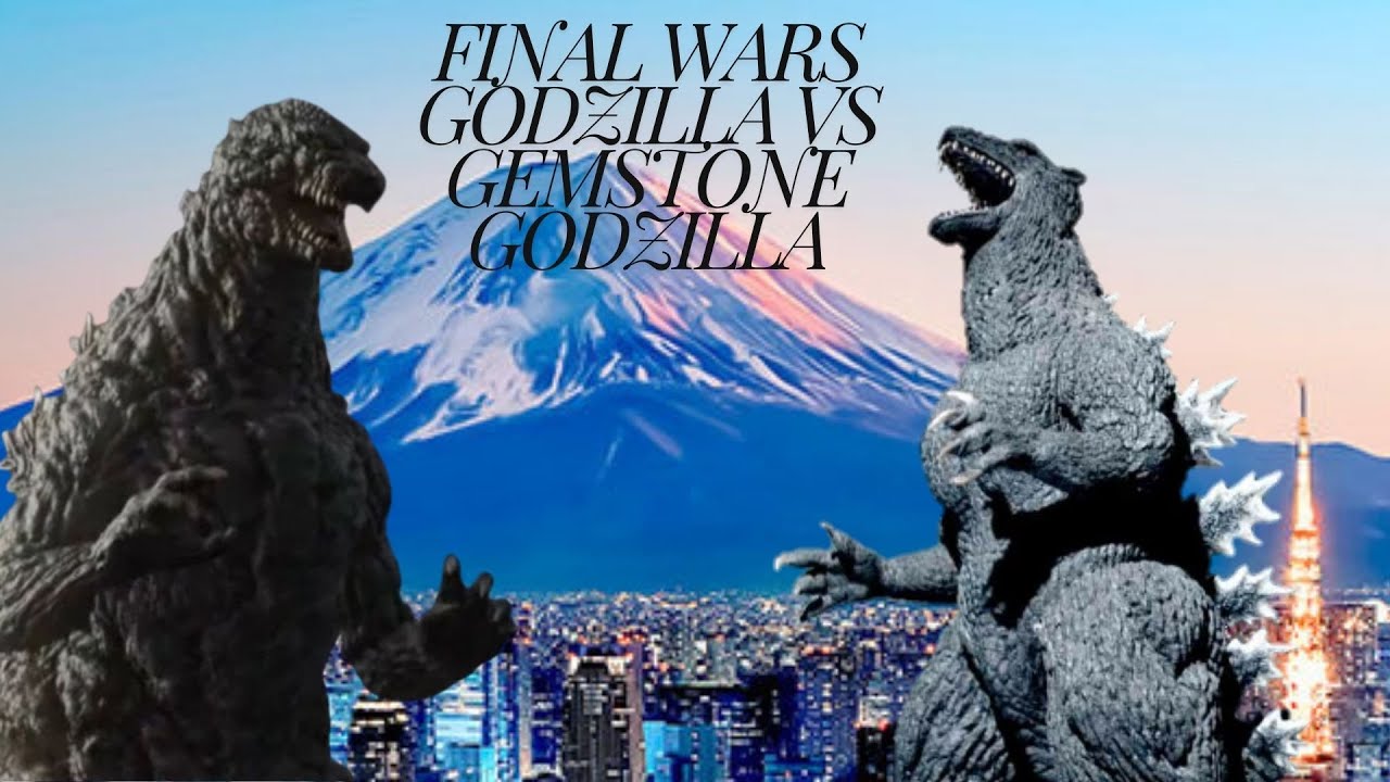 Final wars godzilla Vs Gemstone godzilla - YouTube