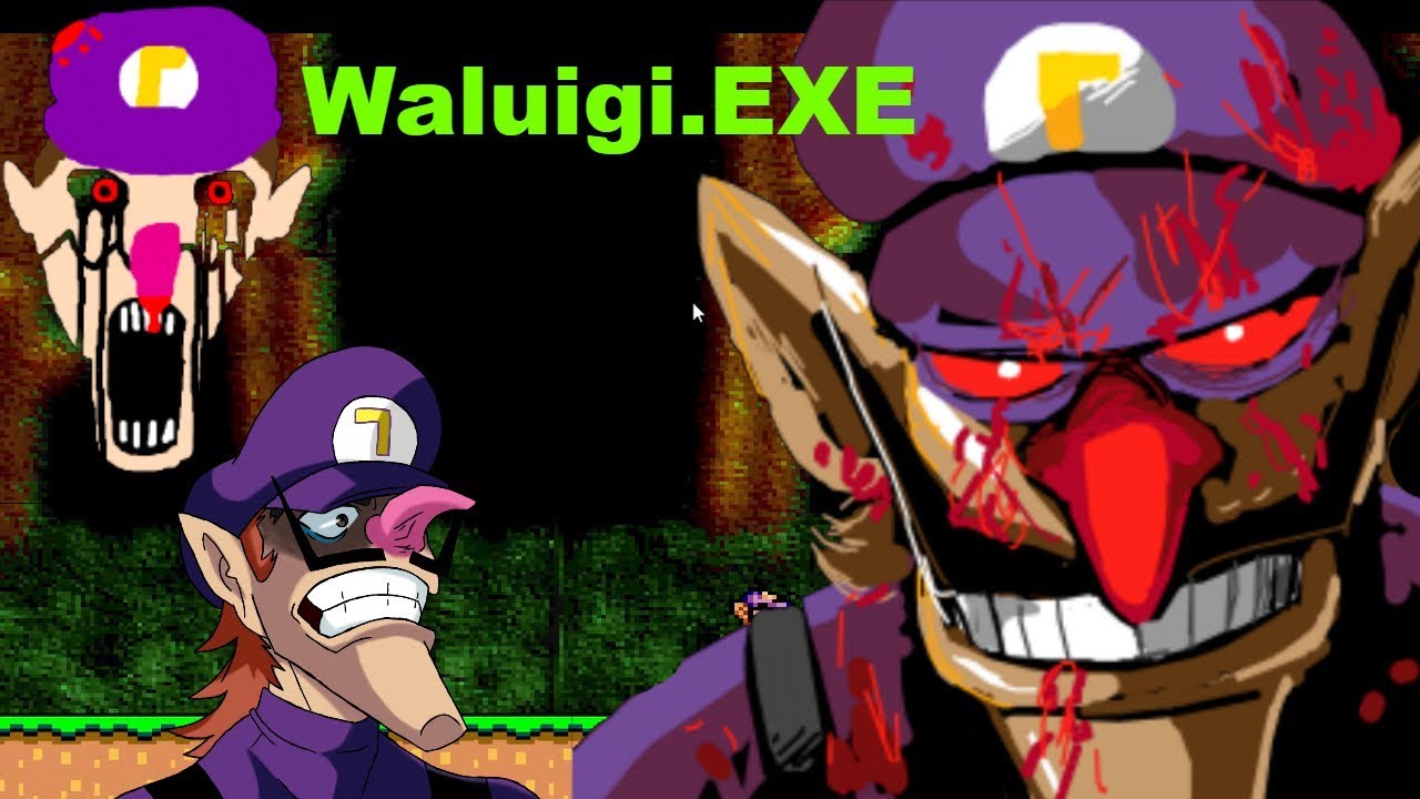Waluigi.EXE- Strange Waluigi Fan Game - YouTube