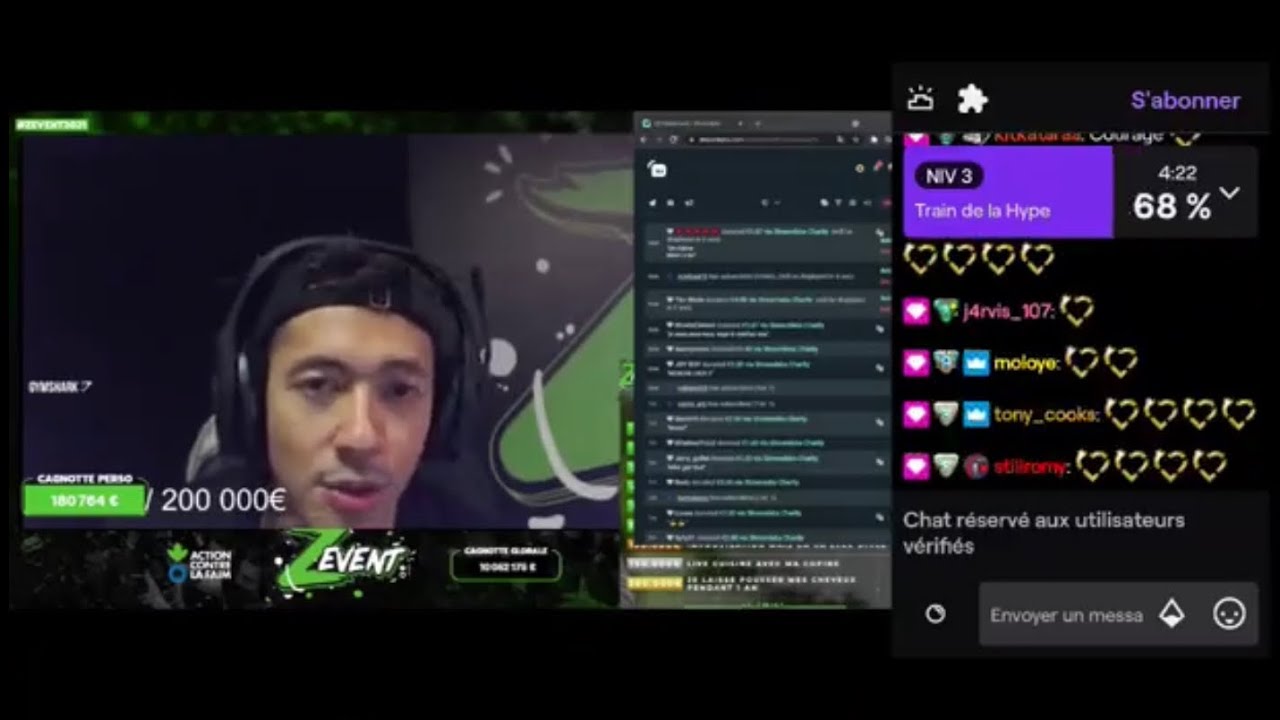 LOCKLEAR PLEURE ET COUPE SON LIVE AU ZEVENT 2021! | Drama Locklear ...