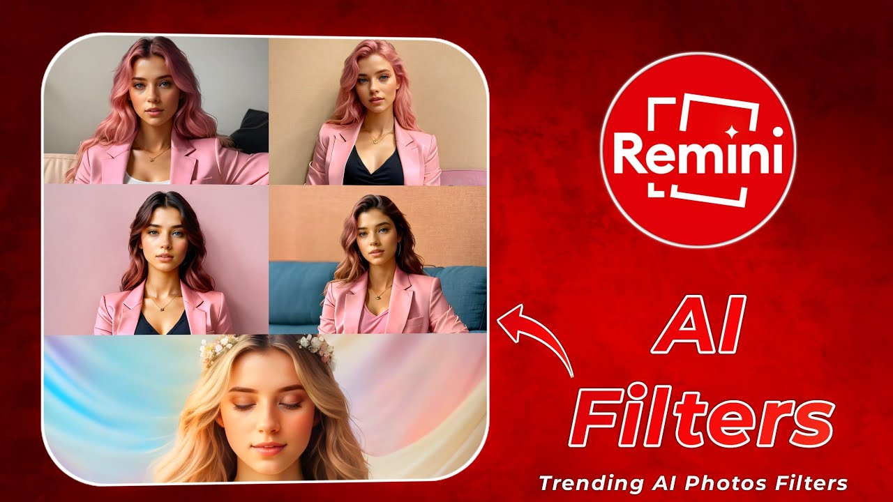 Remini AI Filters - Generate AI Images of yourself with Remini - YouTube