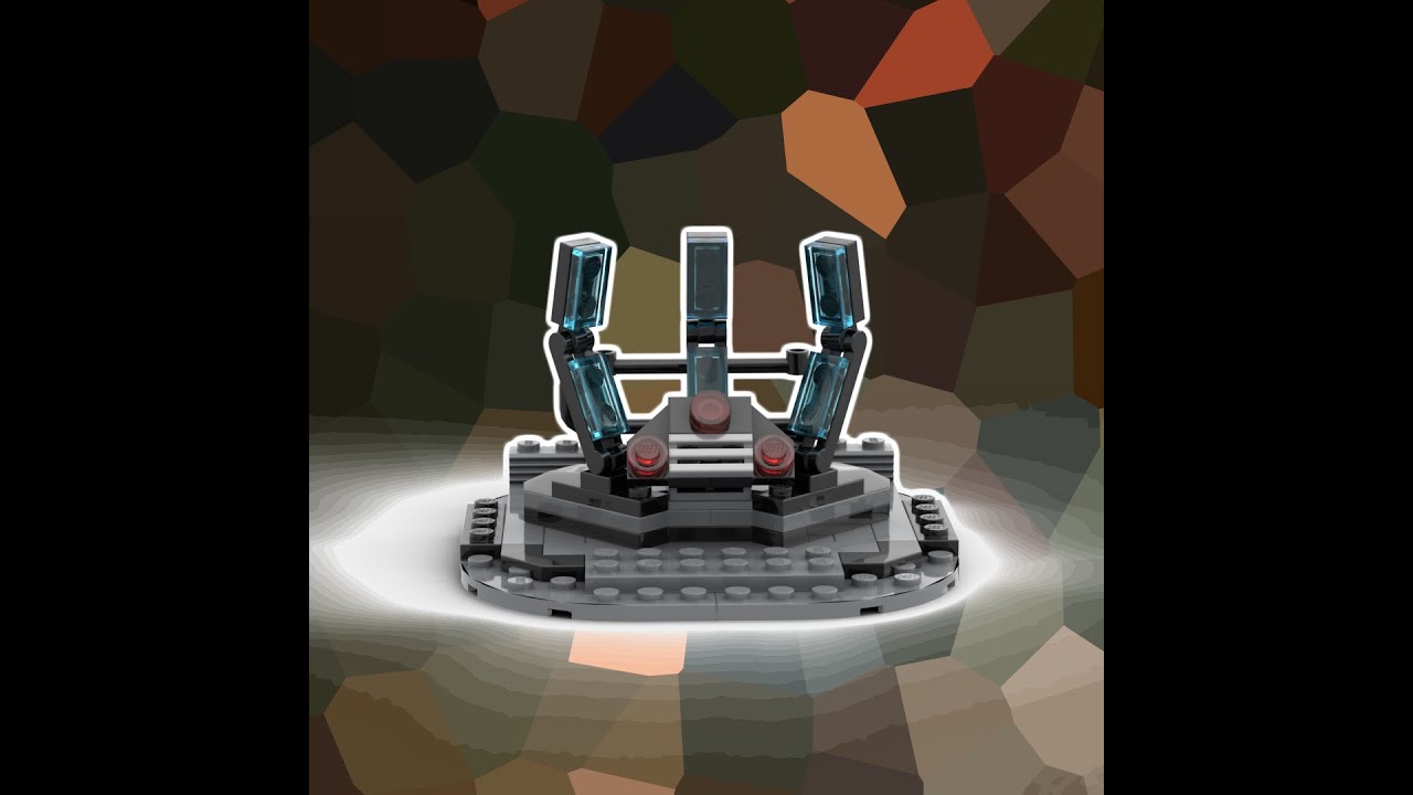 Lego Doctor Who | Sontaran Spaceship Control Room MOC - YouTube